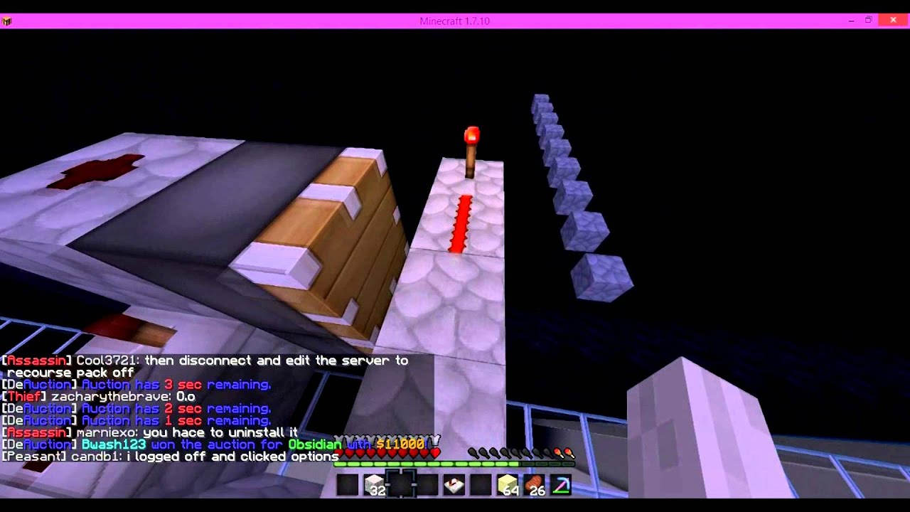 Minecraft How to make sand walls fast with no effort. - YouTube