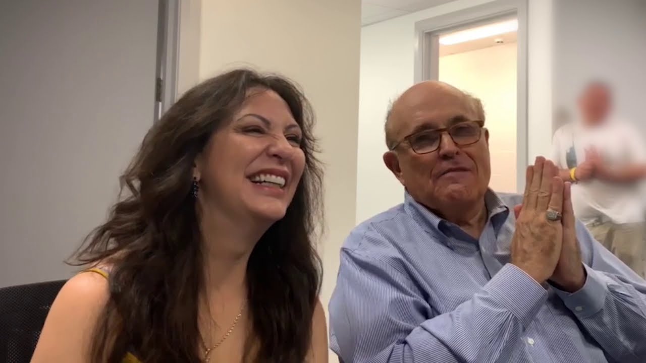 Dr. Maria Ryan and Rudy Giuliani interview MLB Commissioner Manfred at ...