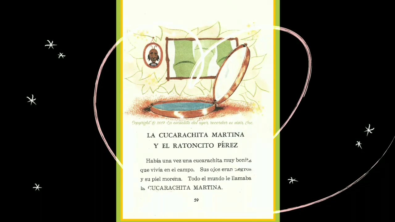 La Cucarachita Martina y el Ratoncito Perez. - YouTube