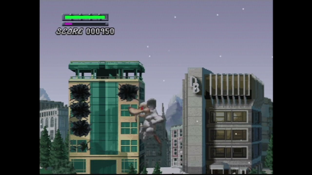 Rampage 2: Universal Tour (N64) Gameplay - YouTube