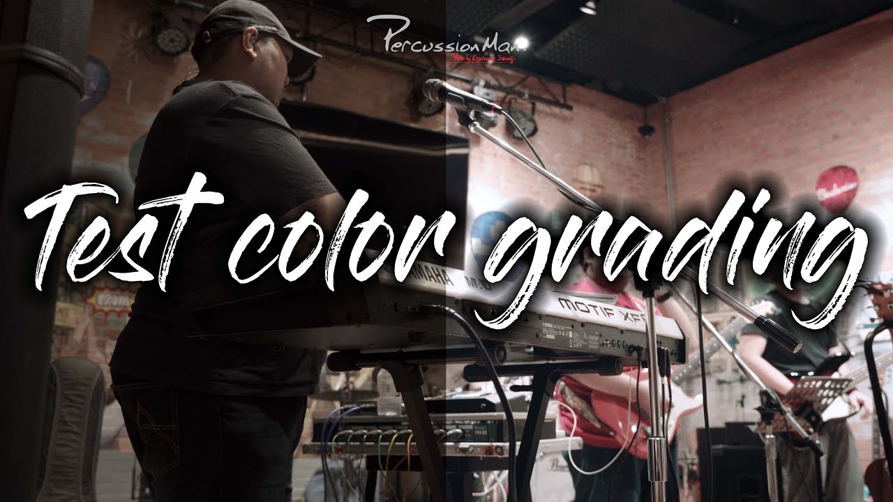 Test color grading - YouTube