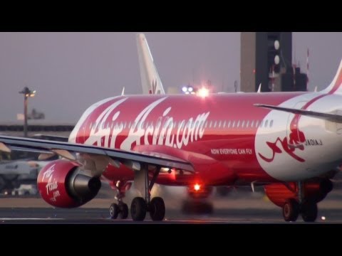 AirAsia Japan JA01AJ Airbus A320-216 takeoff Narita Airport 34L - YouTube