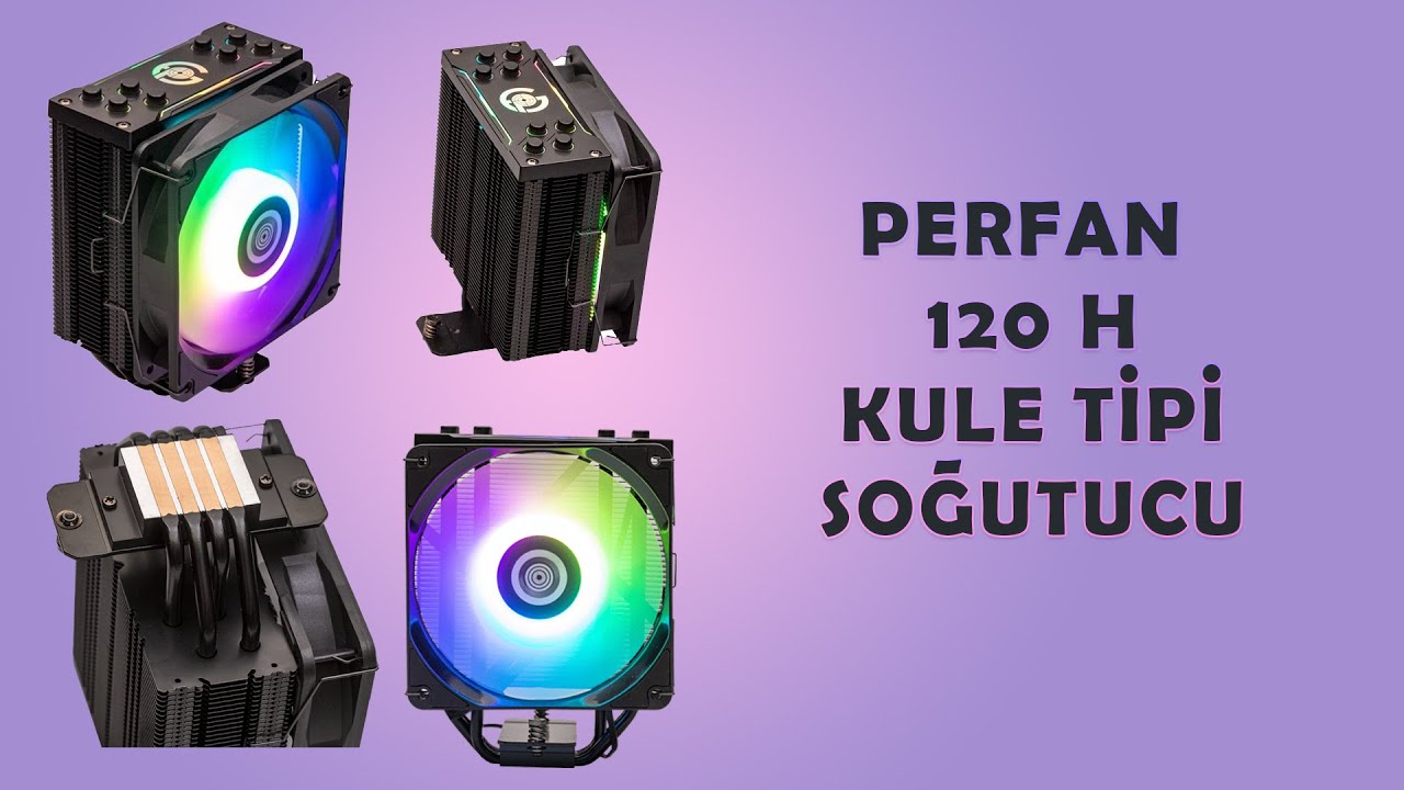 Perfan 120 H Kule Tipi Soğutucu - YouTube
