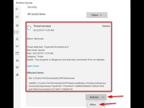 How To Fix Windows Defender Threats Found Frequently - YouTube
