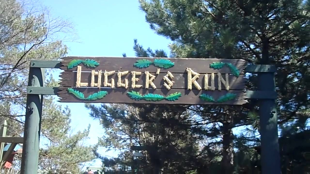 New Logger's Run Sign Six Flags Great America Advocate Day 4-16-16 ...