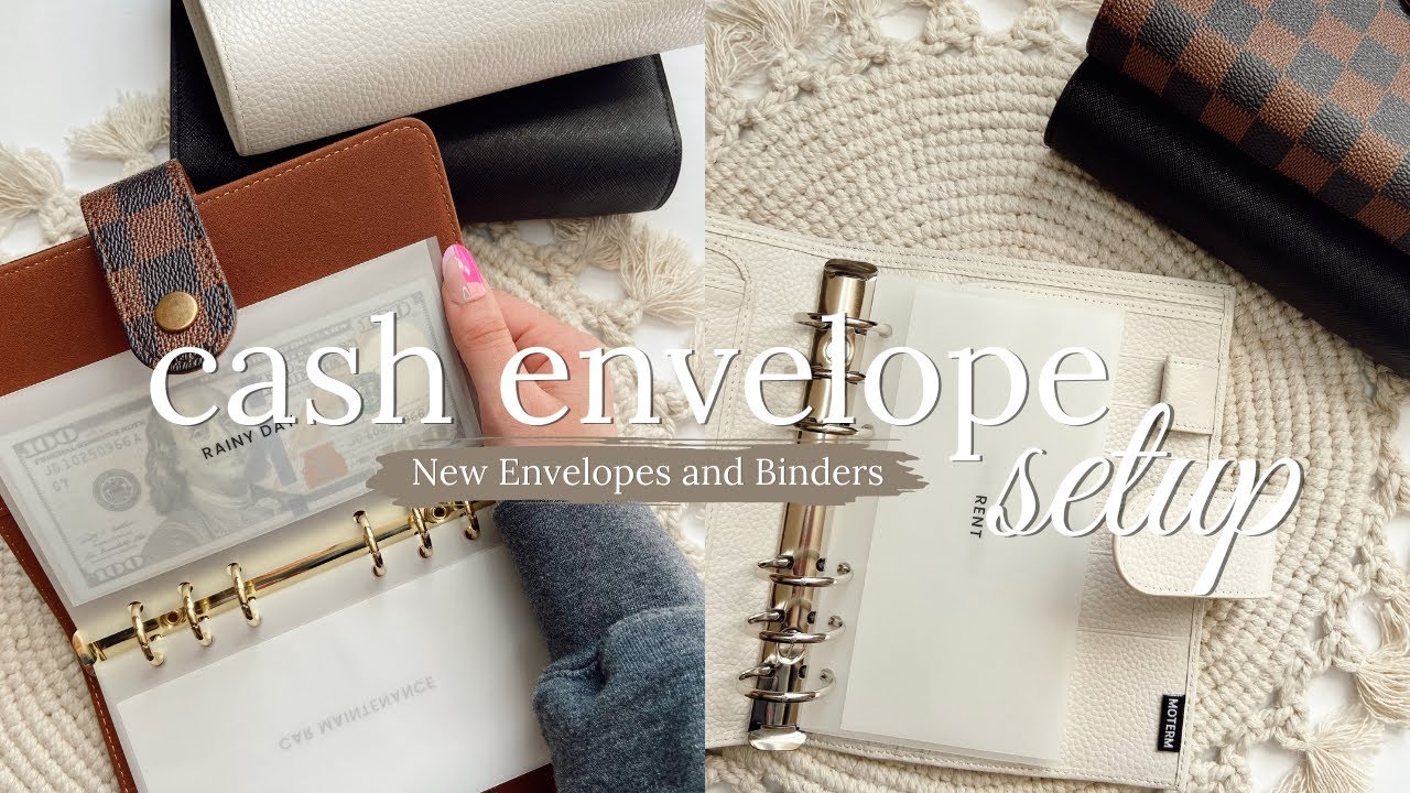 NEW Cash Envelope and Binder Setup! - YouTube