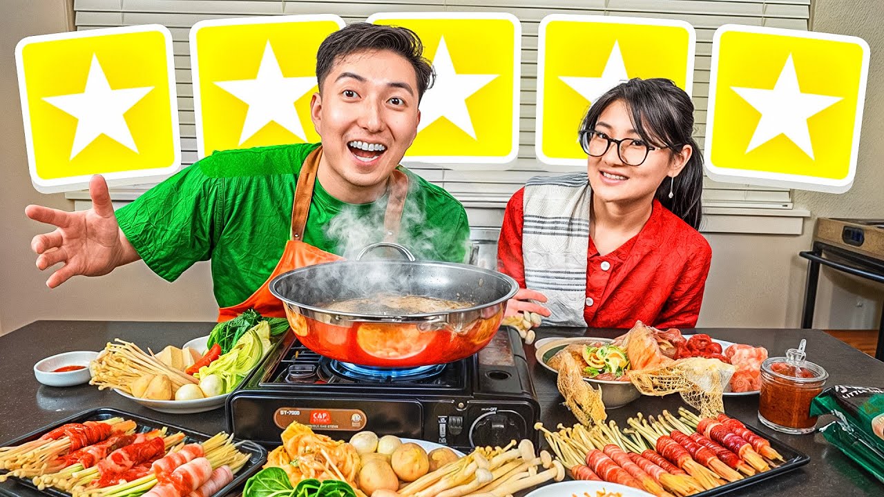 MAKING HOTPOT AT HOME FOR MY FAMILY! | Cooking with RageElixir #7 - YouTube