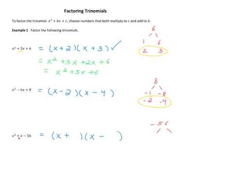 Intermediate Algebra Lesson 27 - YouTube