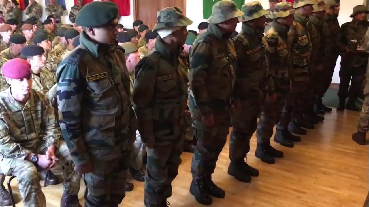 Indian Army team wins gold medal in gruelling Cambrian Patrol exercise - YouTube