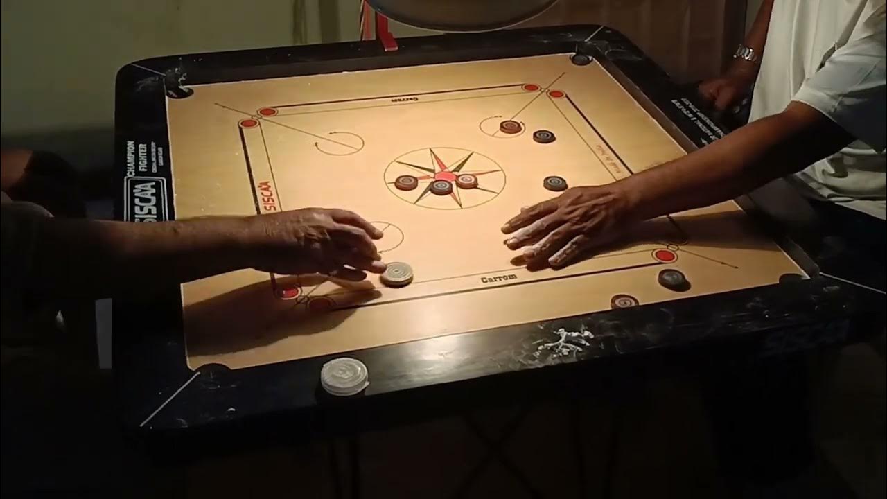 Best amazing carrom game in two players ️ - YouTube