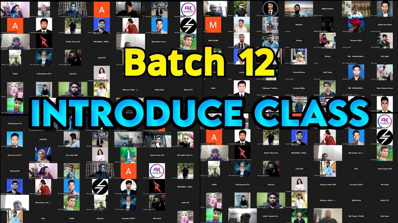 12th Batch Introduce Class 🔥 | Digital Marketing course | AK Technology ...