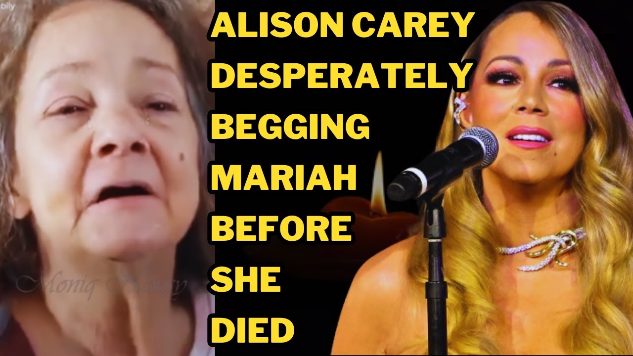 🚩RIP Music Icon Mariah Carey Only Sister Alison Carey Desperately ...