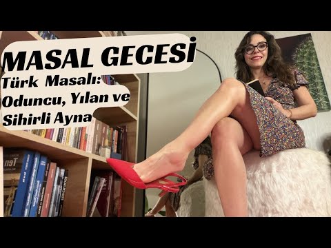 Masal Gecesi / Türk Masalı : Oduncu, Yılan ve Sihirli Ayna -HD