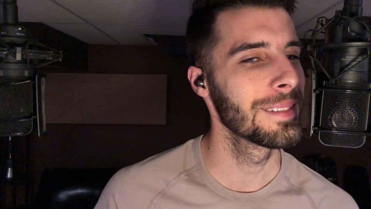 Relaxing Male ASMR - Whisper Ear to Ear, Beard Play, Soothing Music and ...