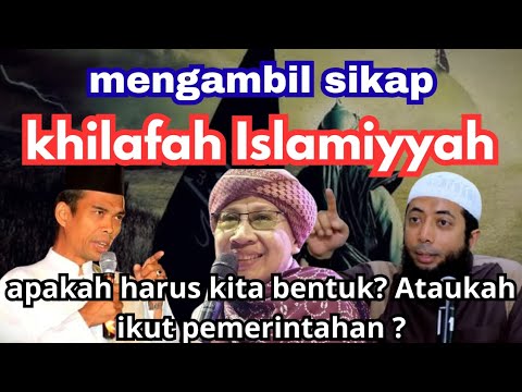 Viral Pembahasan Khilafah Islamiyyah‼️Ini Pandangan UAS, Buya Yahya & ustadz Khalid Basalamah