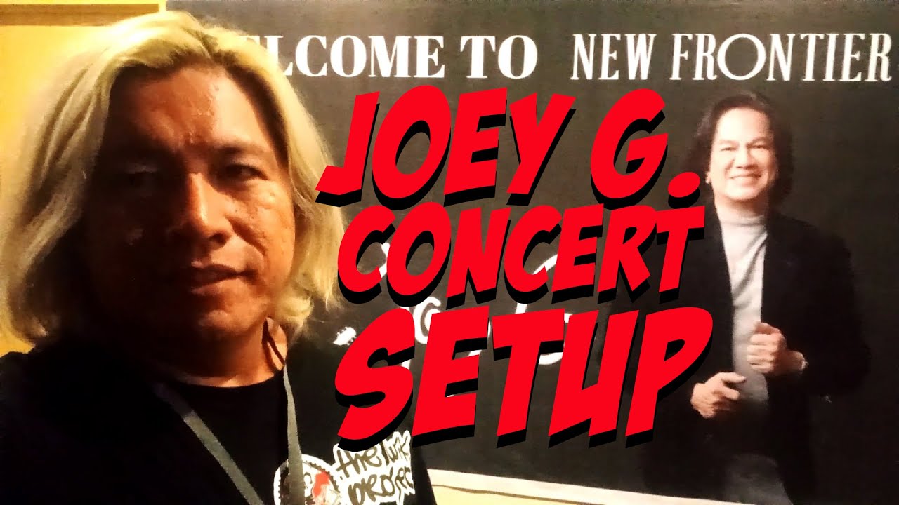 Joey G. Concert Setup - YouTube