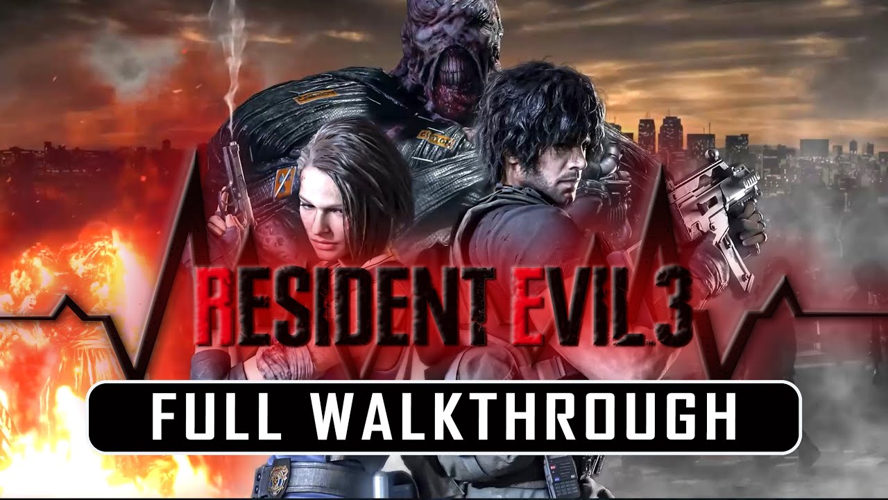 RESIDENT EVIL 3 (REMASTERED) | Full Story Walkthrough - No Commentary ...