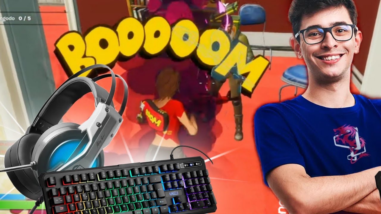 COMPREI PRODUTOS DO FLAKES PRA JOGAR FORTNITE! :0 - YouTube