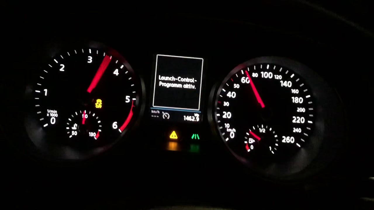 Vw Passat B8 Launch Control 0-100Kmh - YouTube