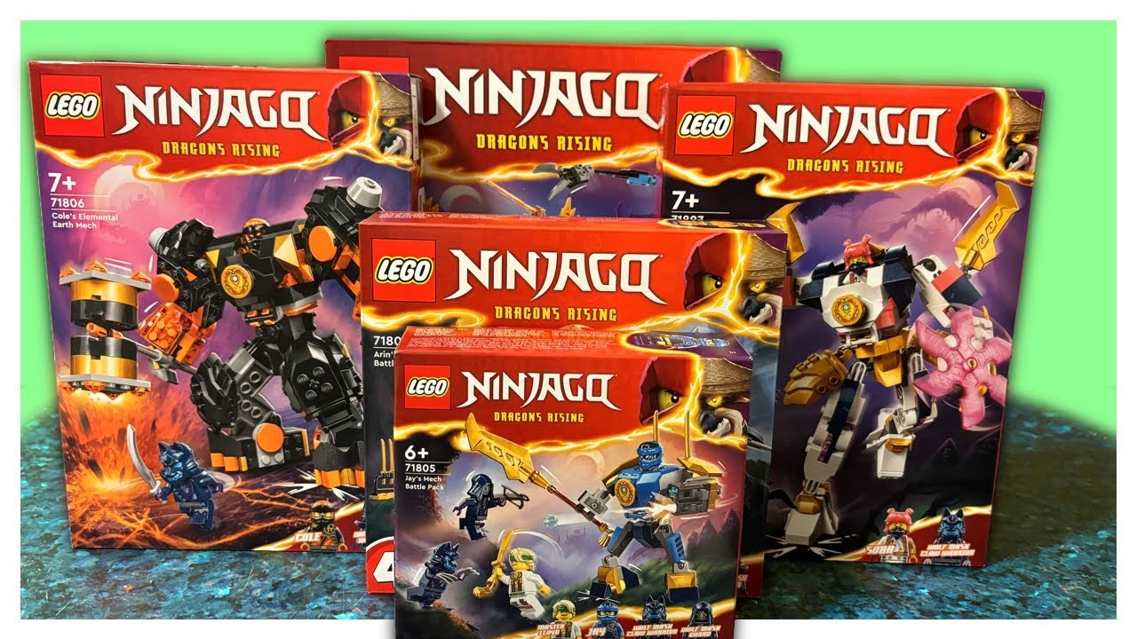 DRAGONS RISING SEASON 2 SETS HAUL! - YouTube