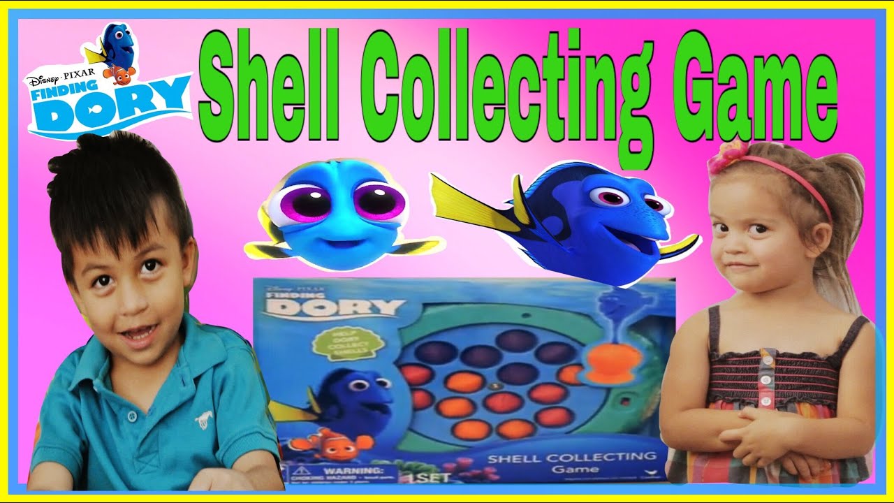 Finding dory Toys Review: Shell Collecting Game/ kids playtime/Kids ...