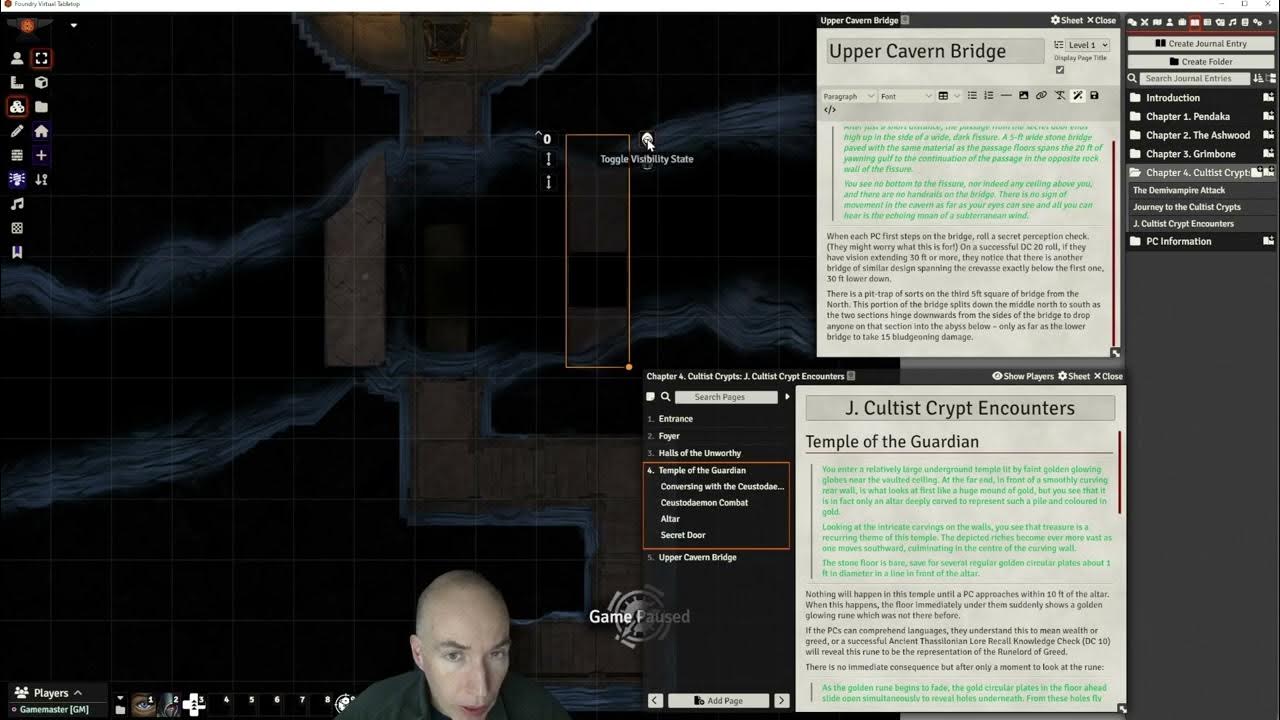 Foundry VTT Adventure Creation E23: Multiple Traps! - YouTube
