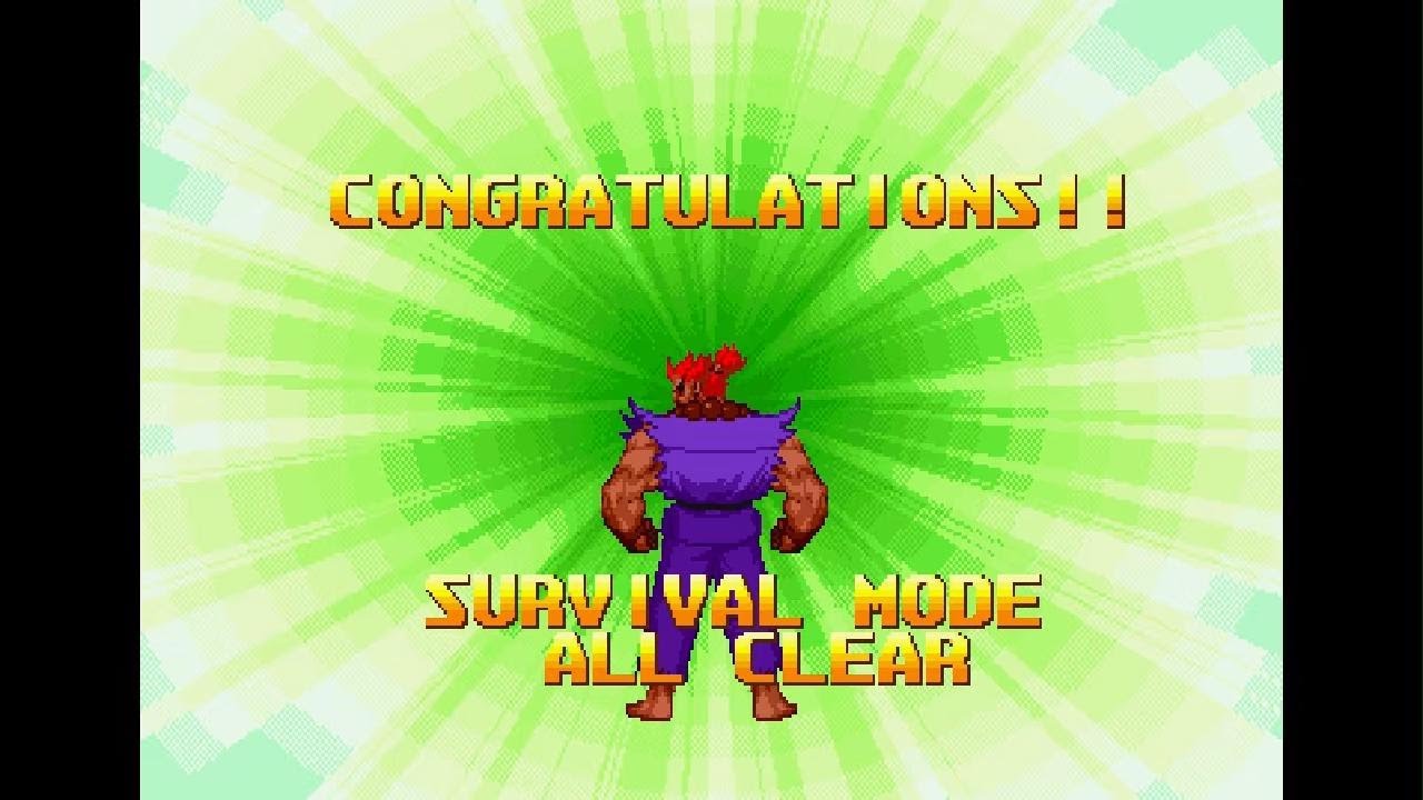 Street Fighter Alpha 3 Upper - Survival Mode (Shin Akuma) - YouTube