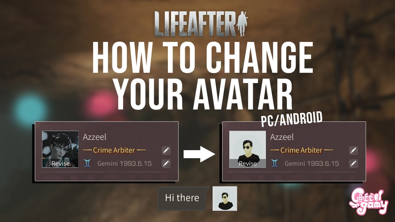 How To Change your Profile Avatar [PC/Android Guide] - LifeAfter - YouTube