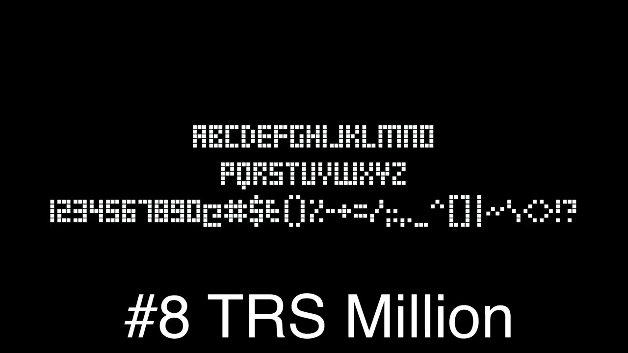 Geometry Dash Fonts - YouTube