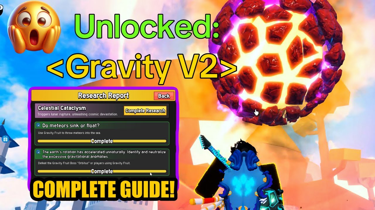 How to Fully Awaken Gravity Fruit in Blox Fruits🔥 | Complete Guide ...