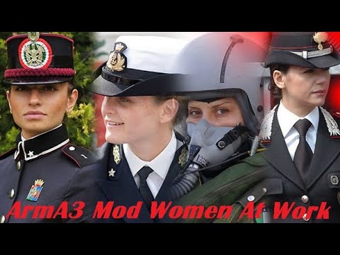 ArmA3 Mod Women At Work - 4° Preview - OpFor Soldiers - YouTube
