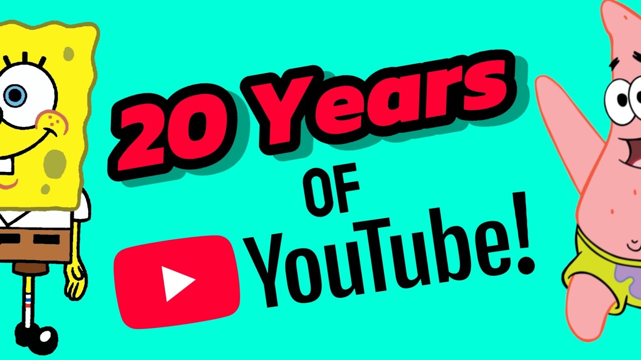 20 Years Of Youtube! - YouTube