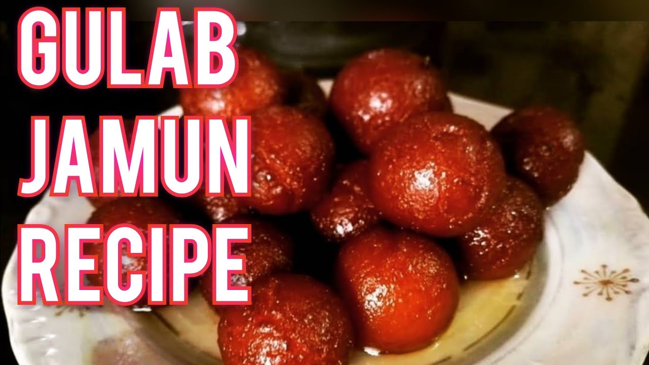 Gulab Jamun Recipe || Gulab Jamun With Milk Powder || Easy Gulab Jamun ...