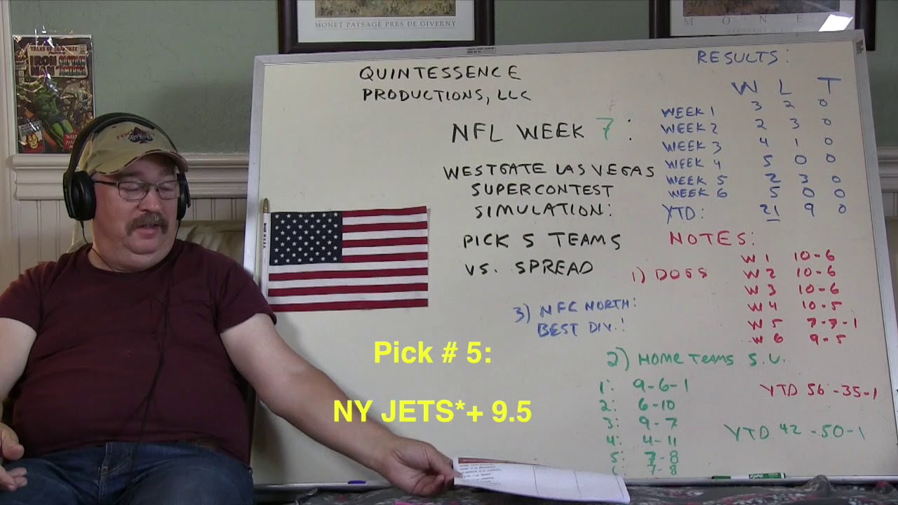 Week 7 NFL 2019 Last week: 5 wins, 0 Losses!!! - YouTube