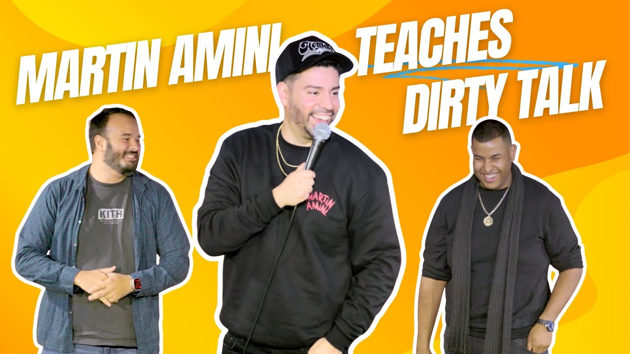 Martin Amini Teaches Dirty Talk in NYC | Comedy | Crowd Work - YouTube