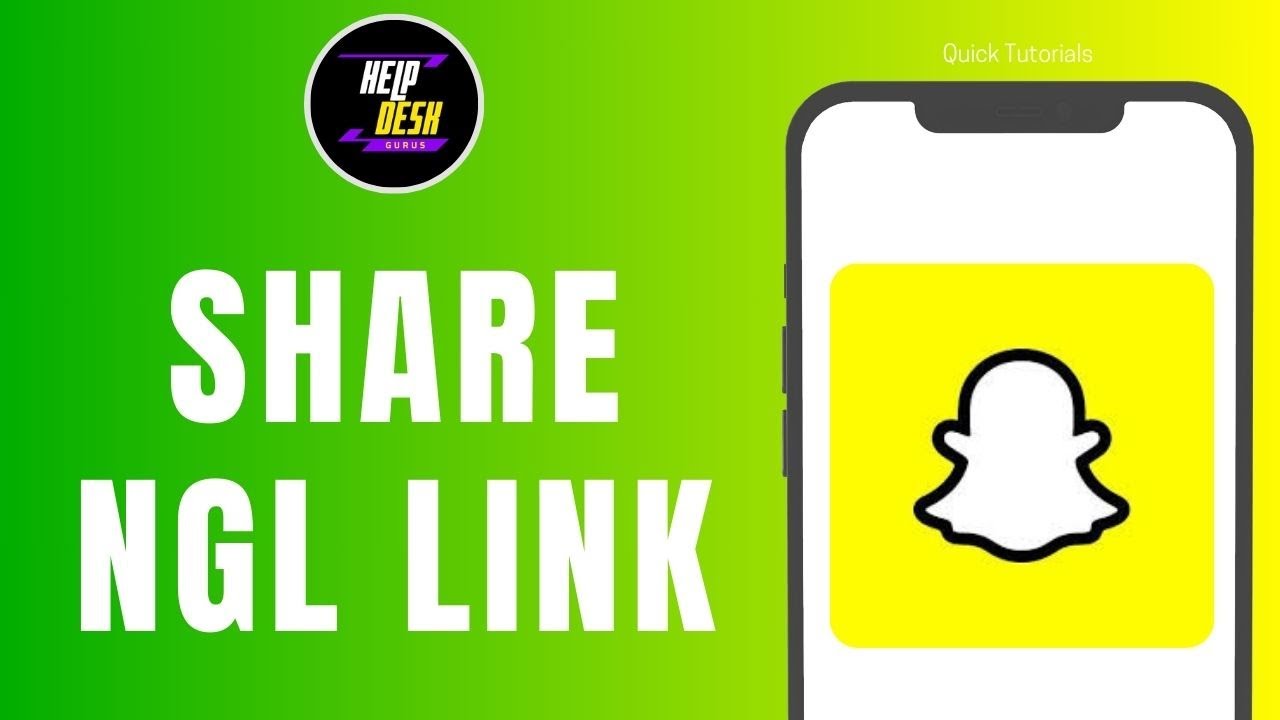 How to share NGL LINK ON SNAPCHAT - YouTube