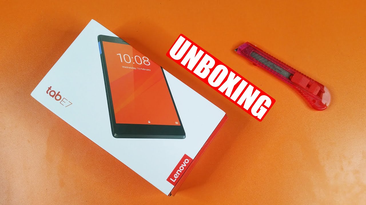 Lenovo Tab E7 Unboxing & Review - YouTube