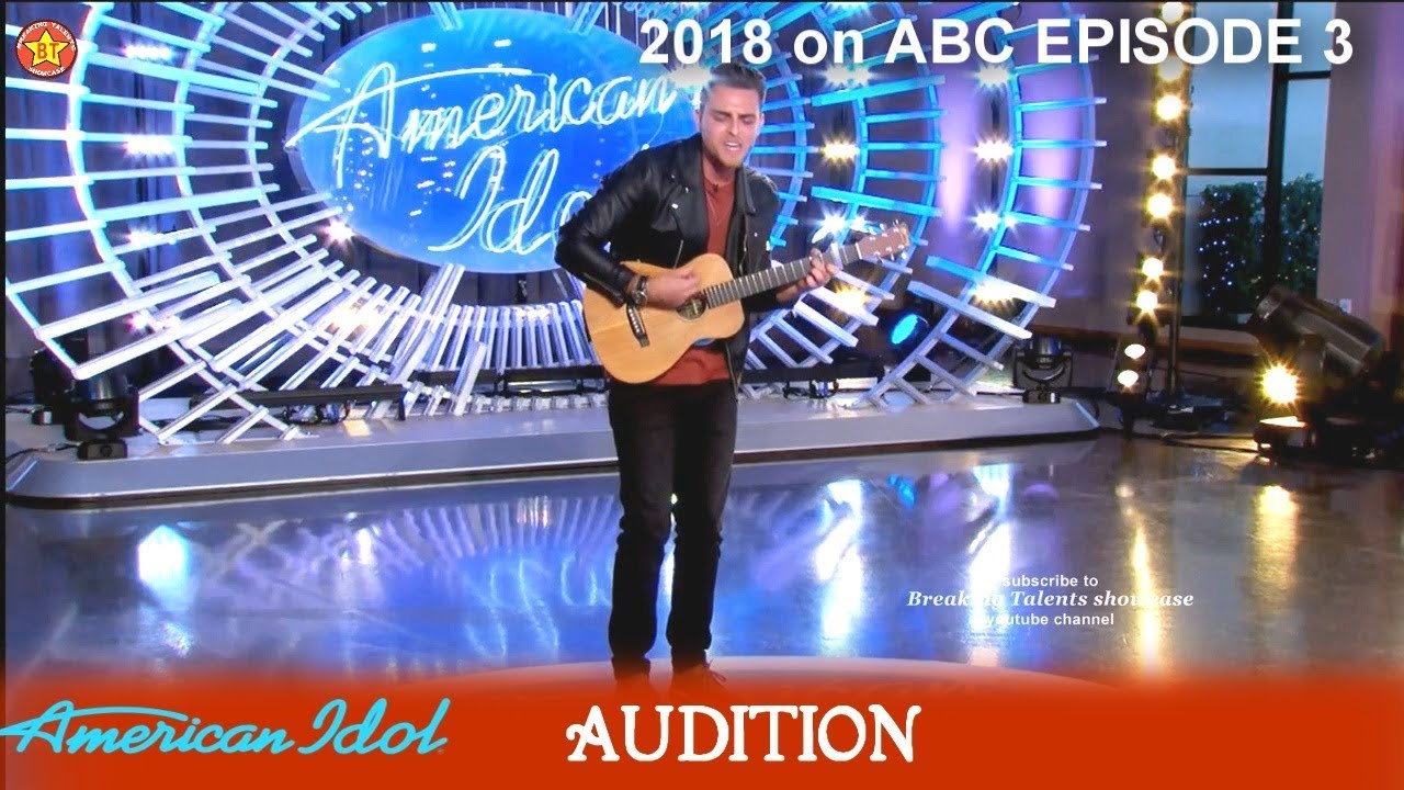 Ricky Manning sings GREAT Original Song Audition American Idol 2018 ...
