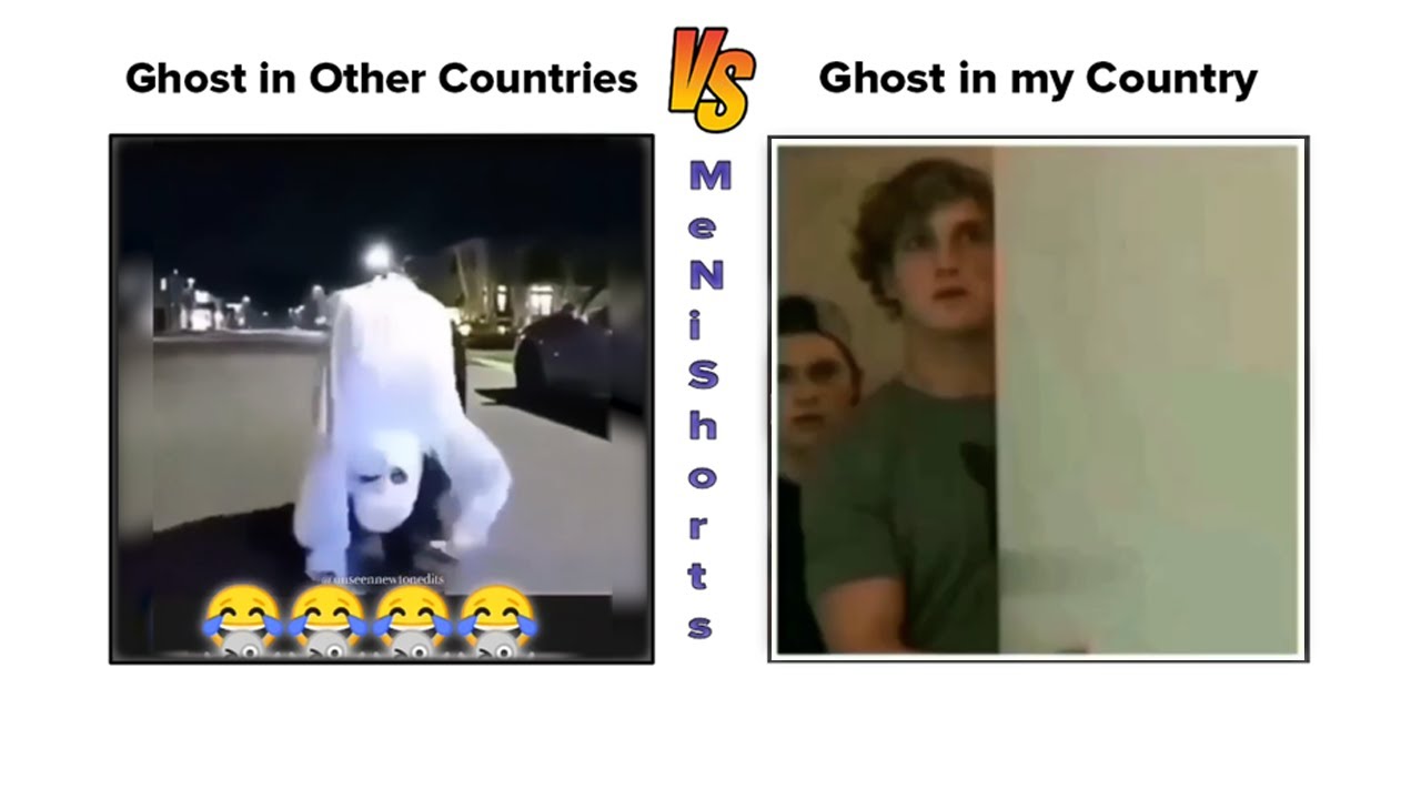 Ghost in Other's Countries vs Ghost in my Country 🤣🤣| Funny video of ...