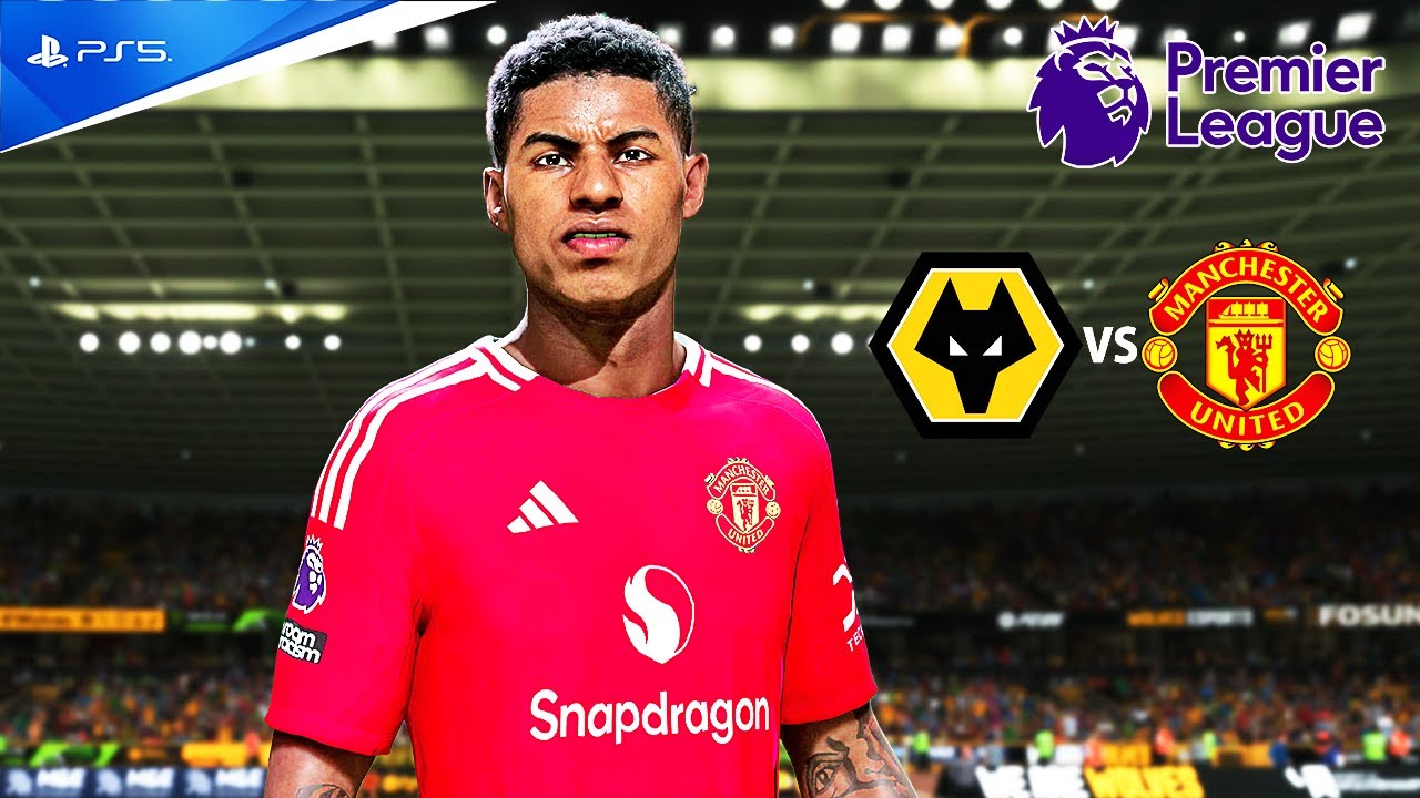 FC 25 | WOLVES VS MANCHESTER UNITED FT. RASHFORD, GARNACHO | PREMIER ...