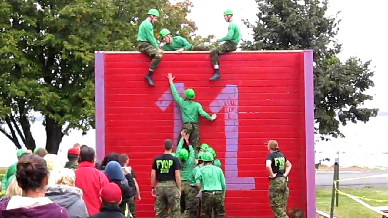 Obstacle Course for RMC Recruits Oct '09 part 1 - YouTube