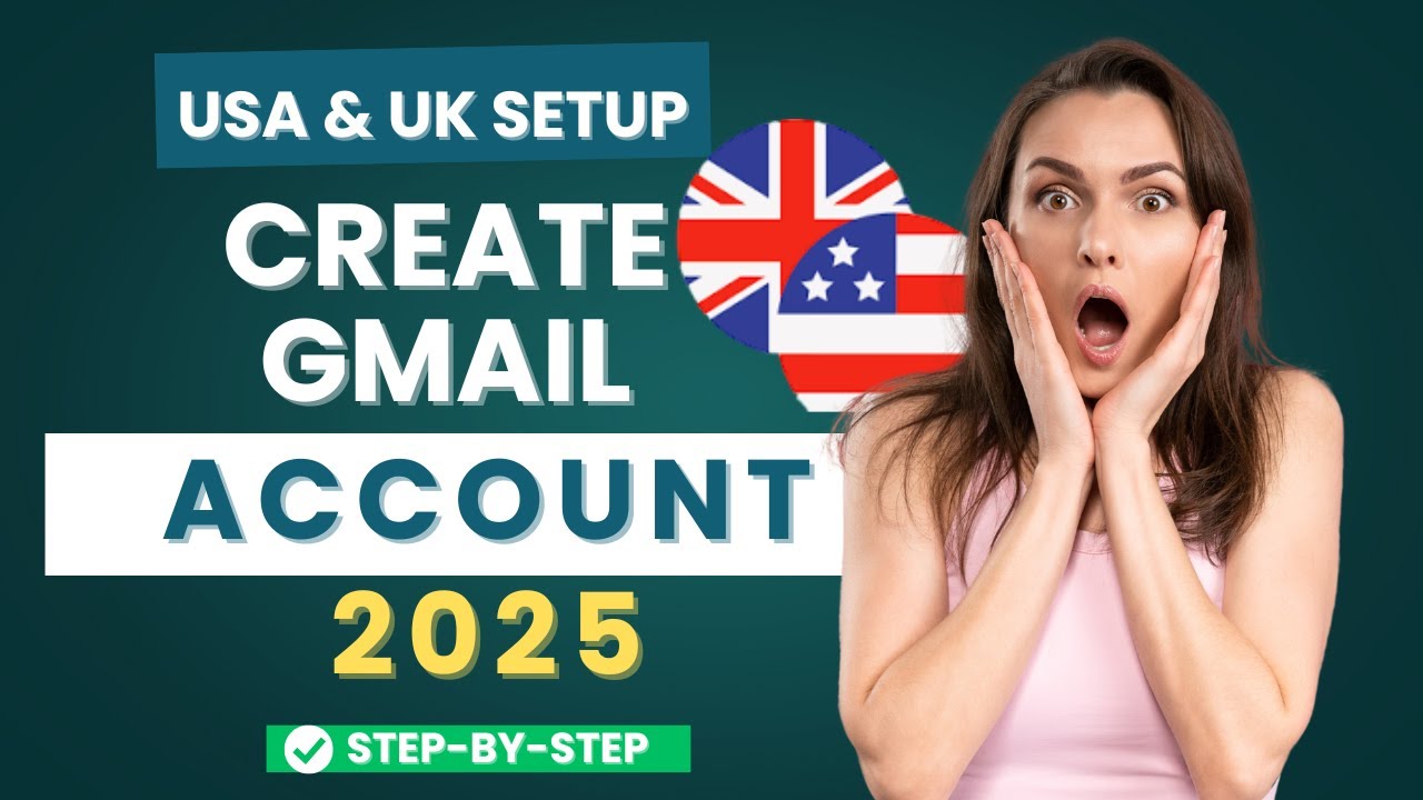 How to Create a Gmail Account for USA and UK in 2025 - YouTube