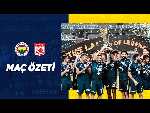 MAÇ ÖZETİ: Fenerbahçe 1-0 D.G. Sivasspor #TLOLCup #MatchPR