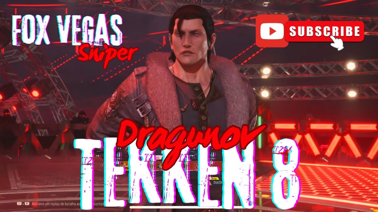 TEKKEN 8 - DRAGUNOV vs LARS - FOX_VEGAS_ - PLAYSTATION 5 - YouTube