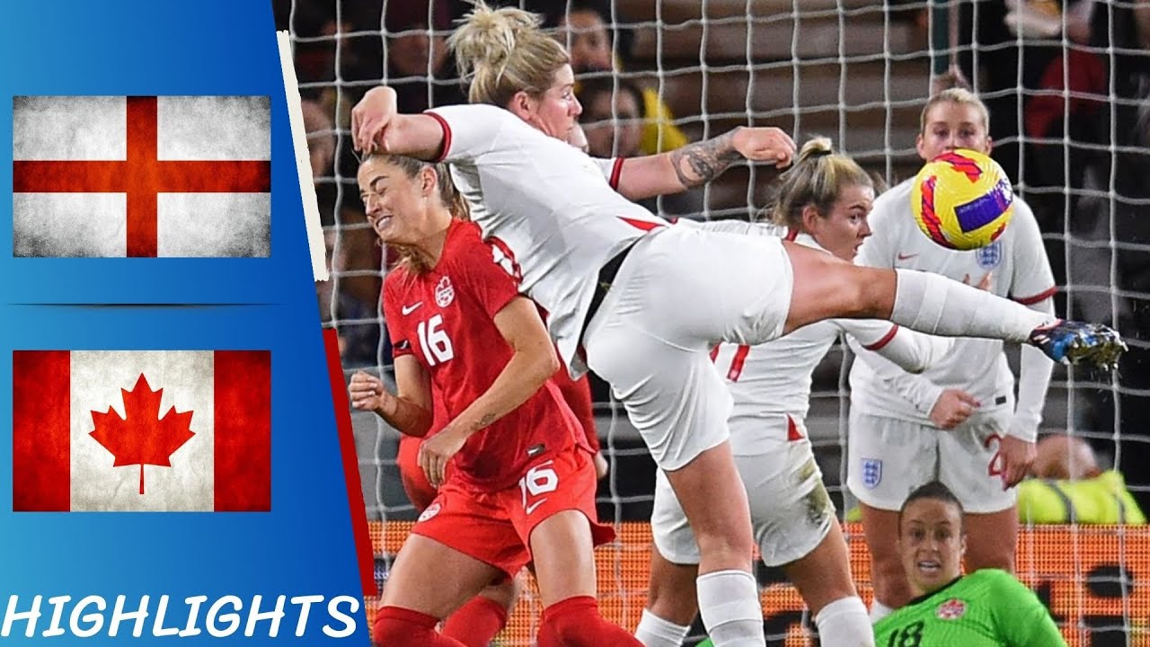 England vs. Canada | Arnold Clark Cup - Highlights All Goals 17/02/22 ...