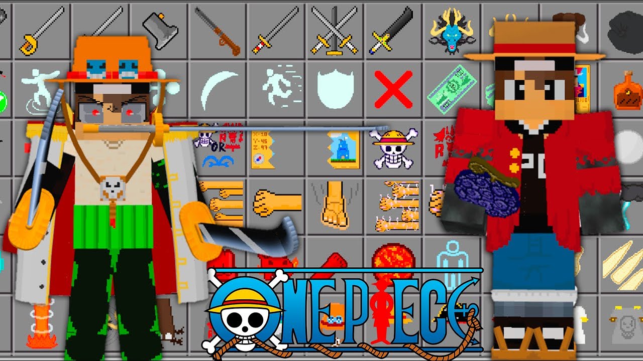 Novo Addon One Piece / Mod para Minecraft PE! | Atualização de Network ...