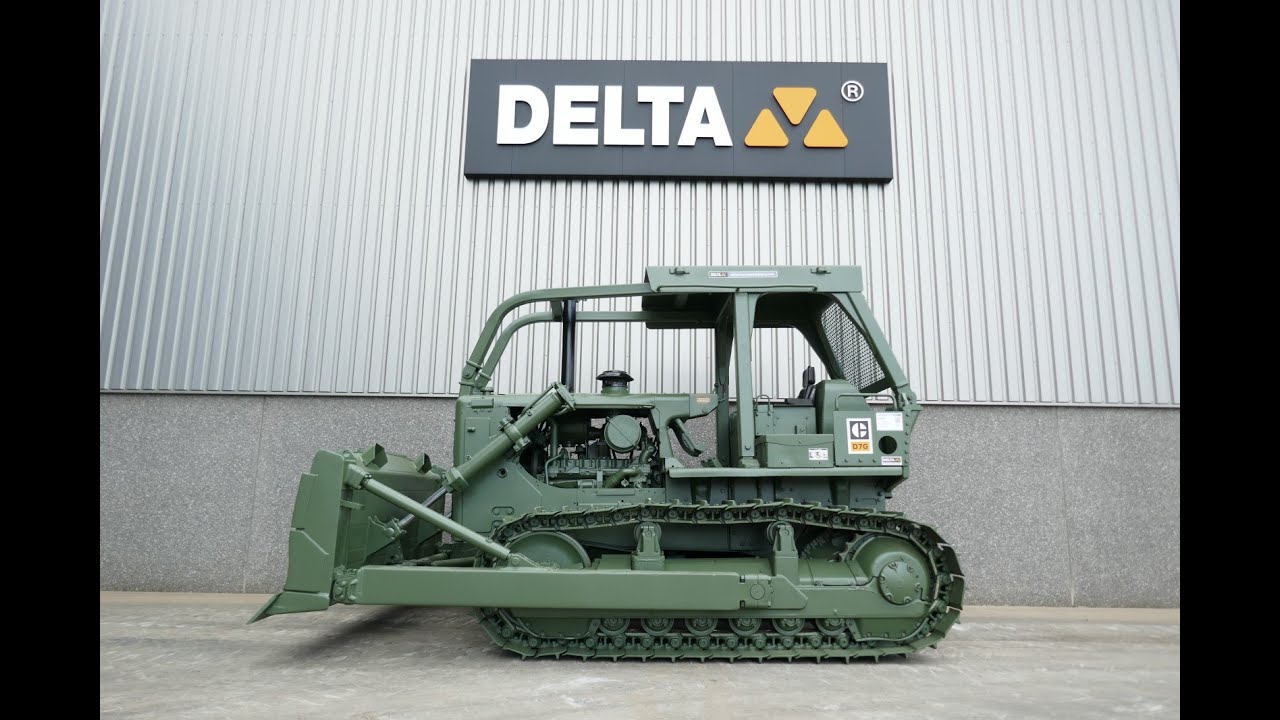 Demonstration video Caterpillar D7G Ex-Army Dozer - YouTube