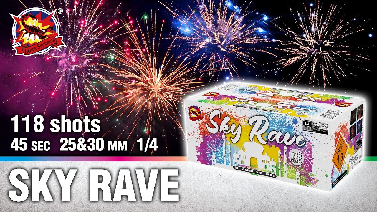 Sky Rave 118shots 25&30mm F2 - YouTube