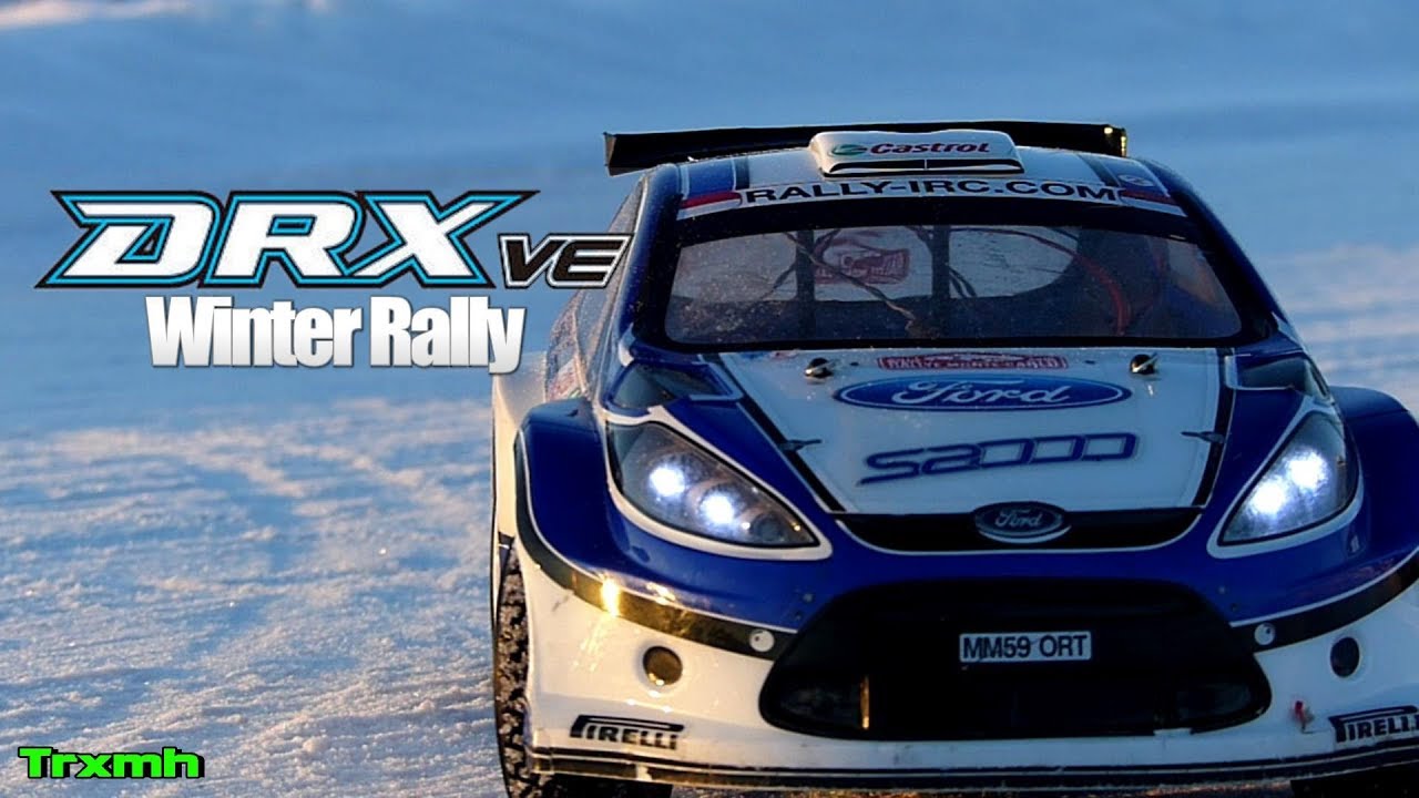RC Rally Car Kyosho DRX VE - Winter Rally Finland - YouTube
