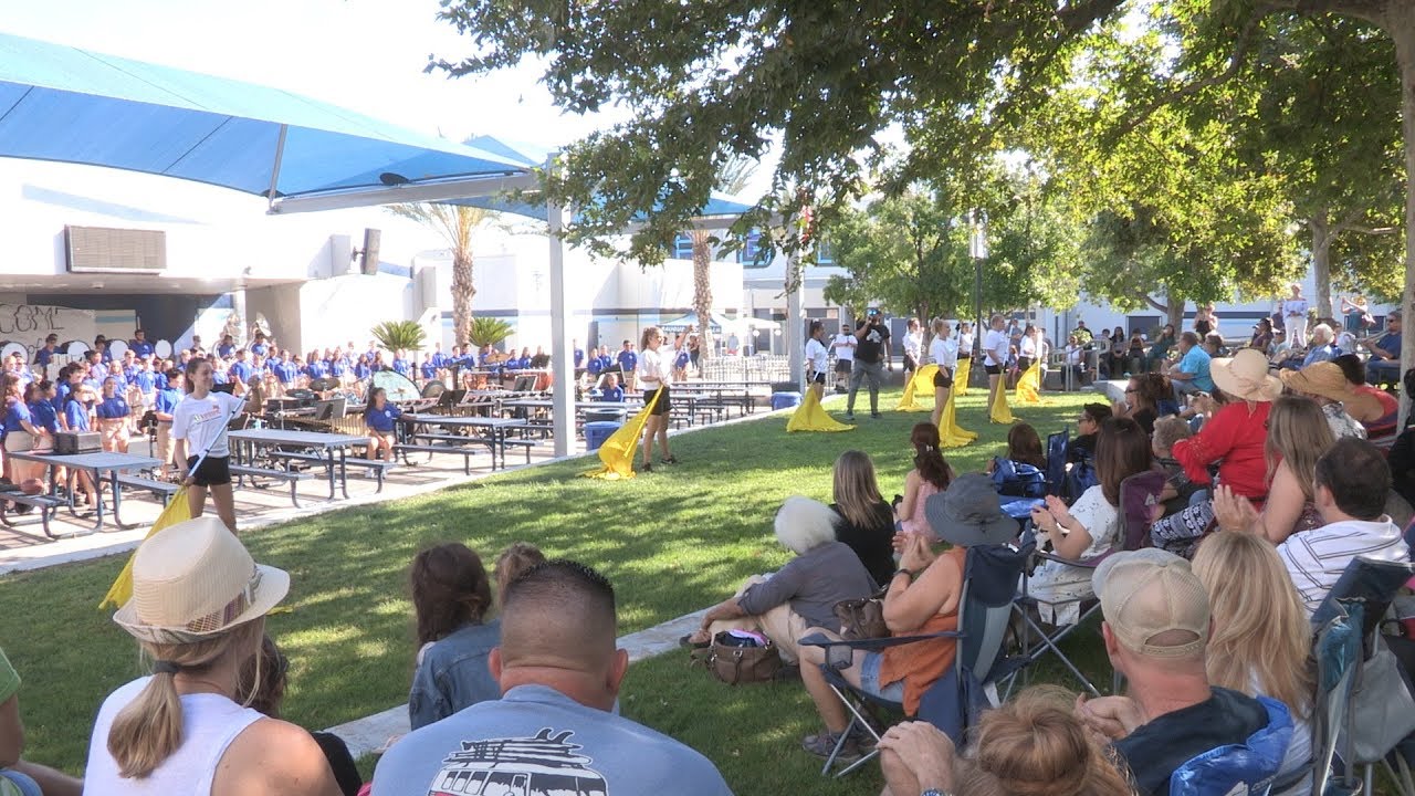 Centurion Marching Band performs parent preview - YouTube